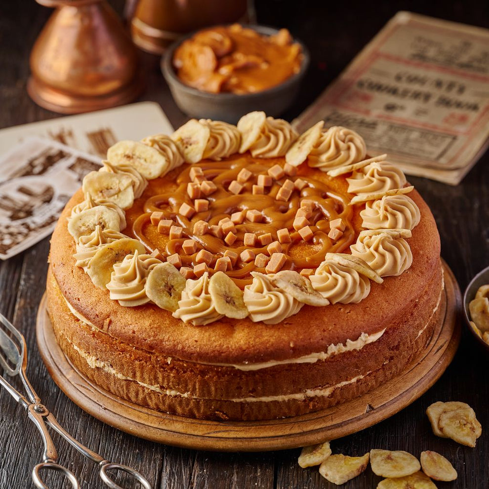 Banoffee & Caramel Cake- NGCI (14 Portions) – The Original Cake Company