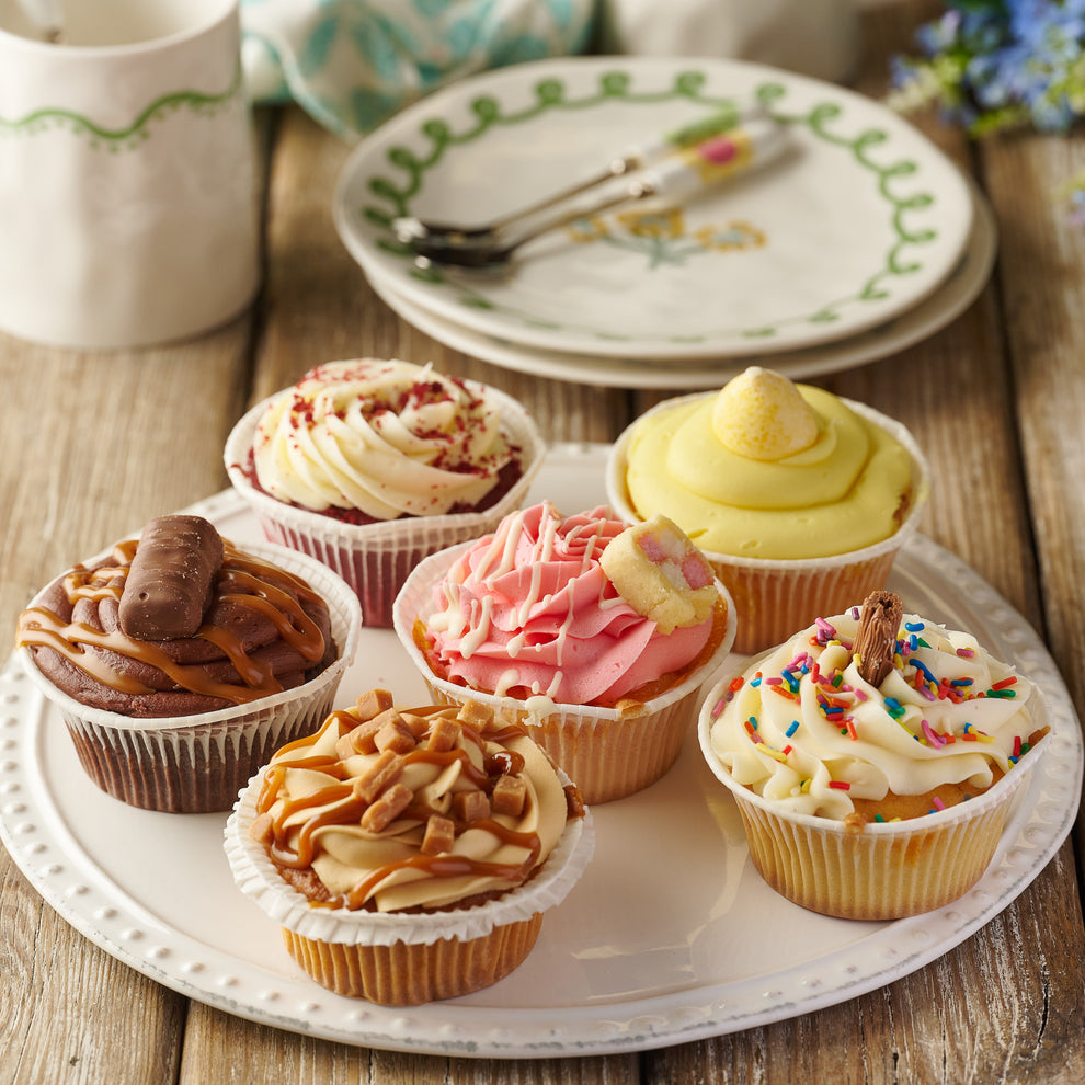 The Signature Cupcake Selection- Box of 6 – The Original Cake Company