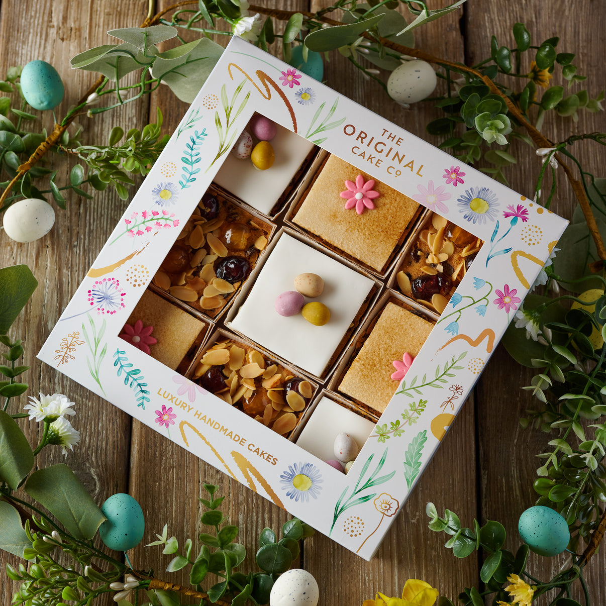 Deluxe Spring Fruit Cake Gift Box – The Original Cake Company