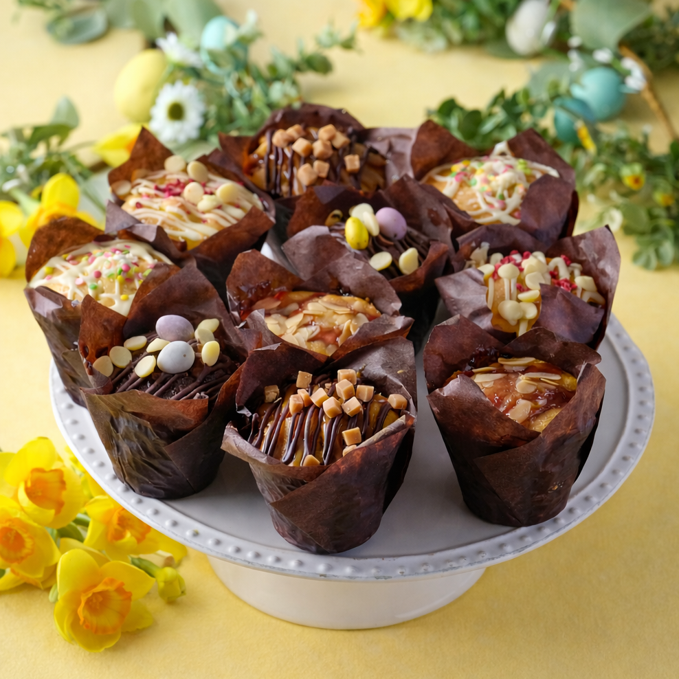 Spring Muffins Selection | 10 Easter Muffins Gift Box – The Original ...