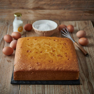 Vanilla Cake- Square- Ready To Decorate – The Original Cake Company